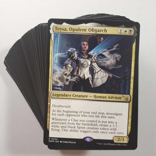 Deck MTG MKM Commander Teysa Opulent Oligarch EDH | eBay