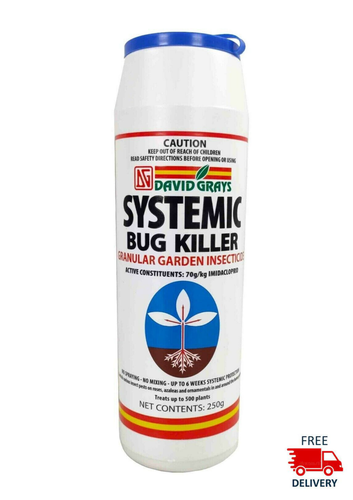 Systemic Bug Killer 250g David Grays Aphids Beetle Pest Insecticide | eBay