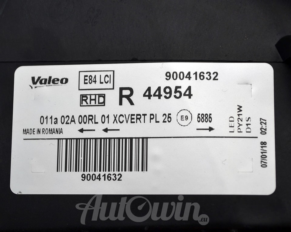 Headlight for BMW X1 Series E84 LCI BI Xenon Adaptive Right OEM NEW ...