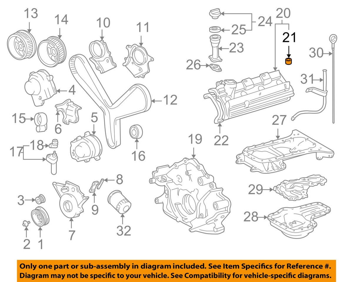 V8 Engine Parts Diagram