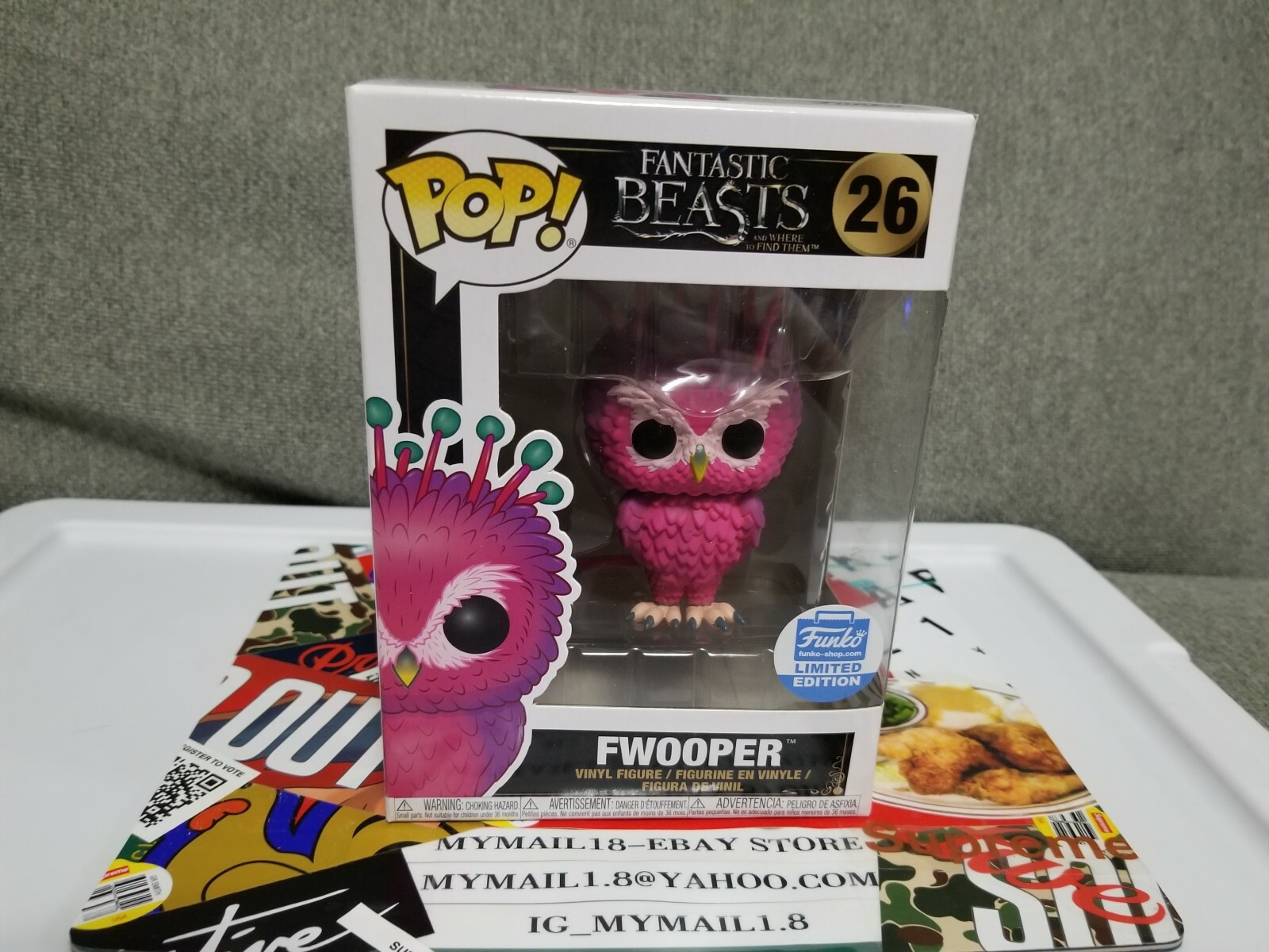 Fwooper Funko Pop Shop Exclusive Fantastic Beasts #26 | eBay