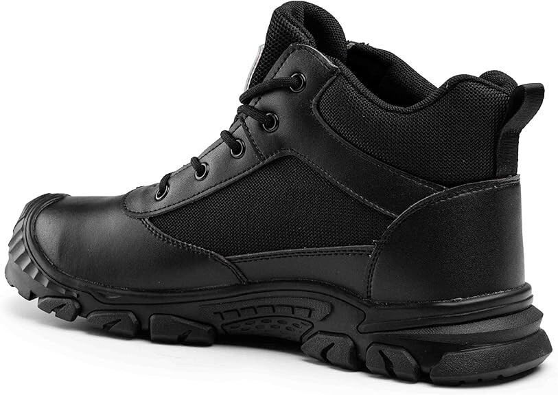 Safety Work Boots for Men Steel Toe Cap with Midsole Protection, Size ...