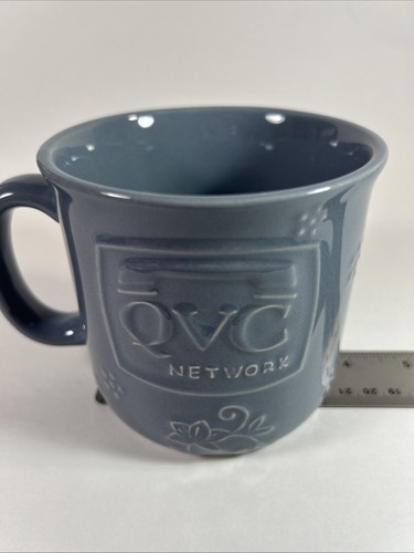 QVC Network Mug blue | eBay