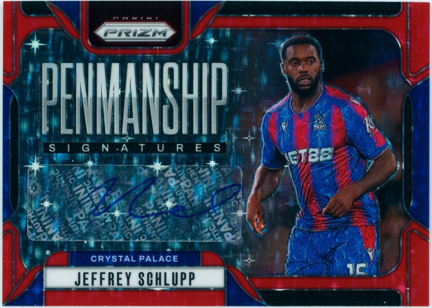 2024-25 Panini Prizm Premier League - Penmanship Jeff Schlupp #P-JSP ...