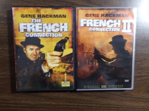 FRENCH CONNECTION-1971/ FRENCH CONNECTION- 1975 DVD LOT OF 2 GENE ...