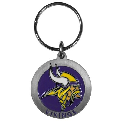 Minnesota Vikings 3-D Logo Metal Key Chain NFL Football (Round) | eBay