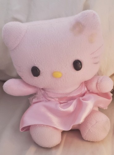 CUTE UNIQUE LOVING HELLO KITTY PINK PRINCESS PLUSH STUFFED ANIMAL TOY ...