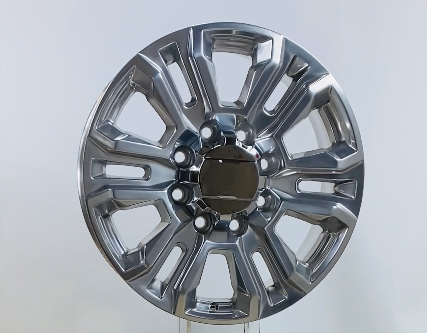 2011-2025 Chevy Silverado 2500 3500 HD Polished Aluminum 20" 8 Lug ...