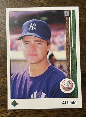 1989 Upper Deck Al Leiter Baseball Cards #588 | eBay