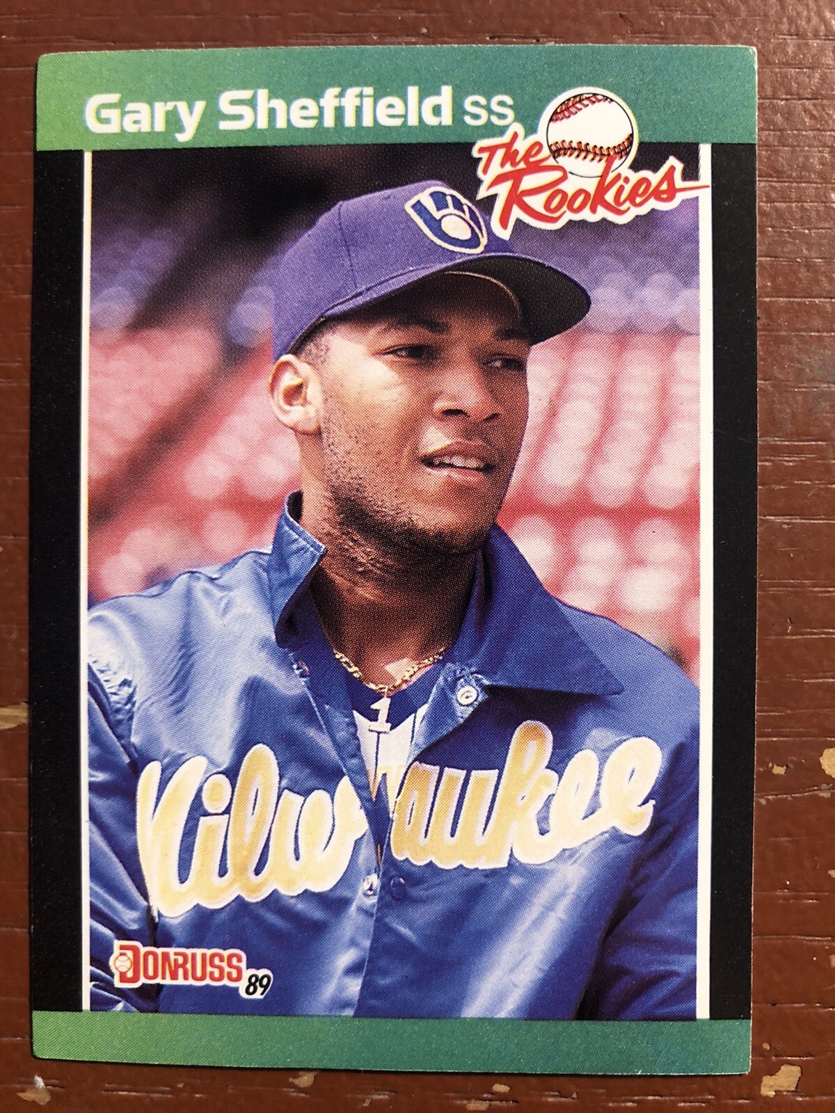 1989 Donruss The Rookies #1 Gary Sheffield Rookie Card, Near Mint ...