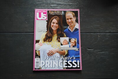 2015 US Collectors Edition Magazine Will & Kates Princess Family Royal ...