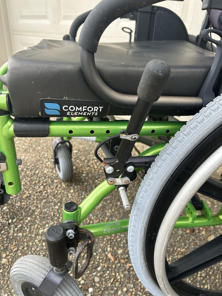 Zippie TS Tilt-In-Space Pediatric Wheelchair Comfort Acta-Back Headrest ...