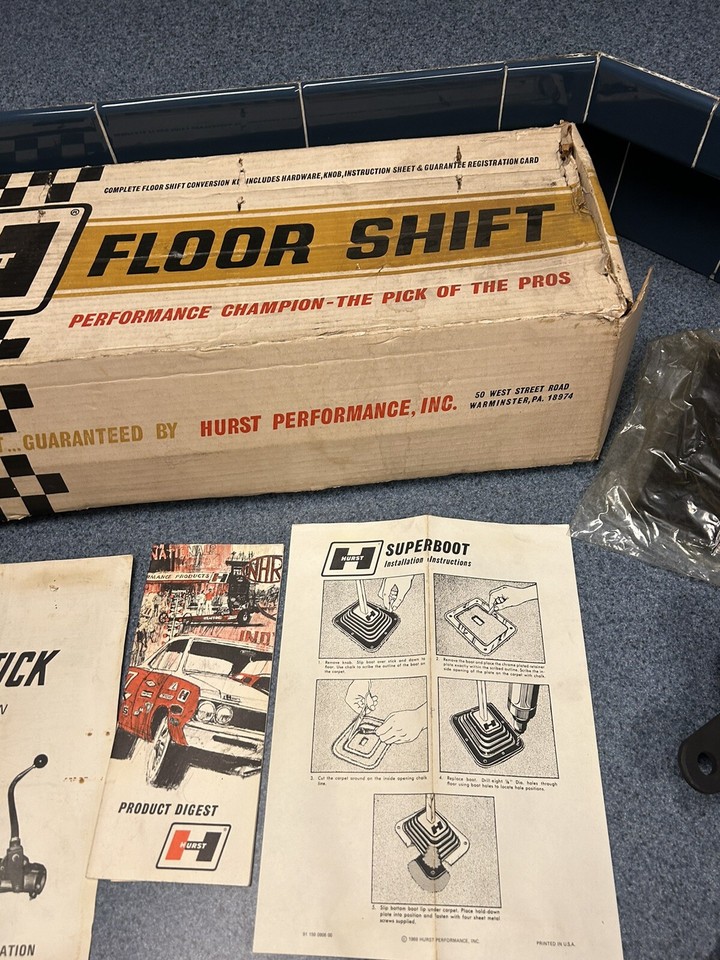 1970s Ford C4 C6 Automatic Hurst Auto Stick 1 Shifter | 3158461 ...