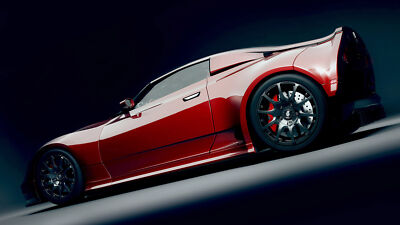Anime Vehicles Corvette Gaming Mat Desk 2394 | eBay