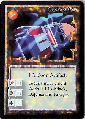 Ani-Mayhem CCG Lamp of Fire - Set Zero | eBay