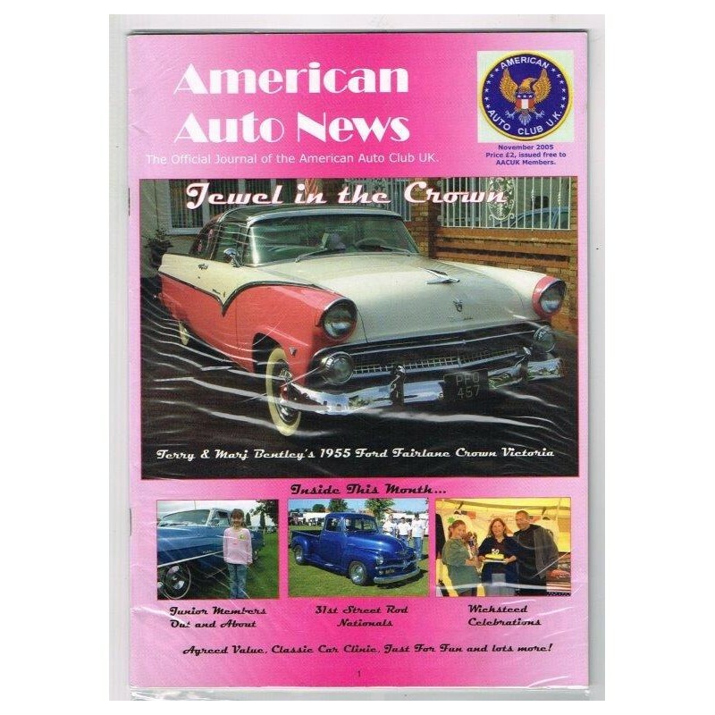 American Auto News Magazine November 2005 mbox2604 Jewel in the Crown ...