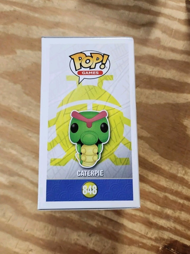 Funko POP! Games: Pokemon CATERPIE Figure #848 889698563130 | eBay
