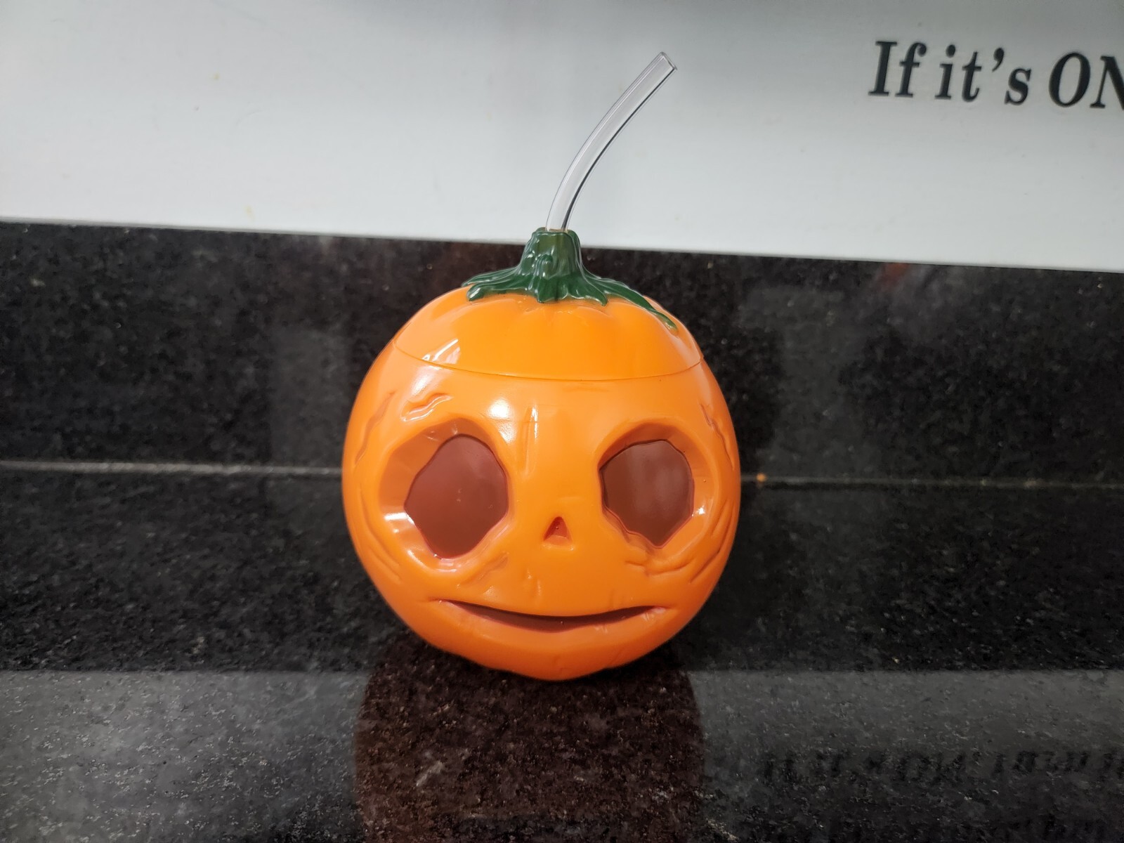 2022 Universal HHN Halloween Horror Nights Lil Boo Pumpkin Drink Sipper ...