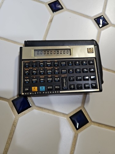 Vintage HP 12C Financial Calculator With Original Case Made In USA | eBay