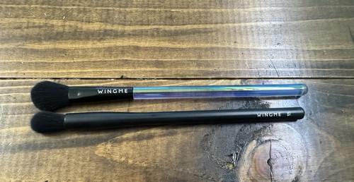 Wing Me Make Up Brush Set! All Over Eyeshadow + Mega Blending Brush NIB ...