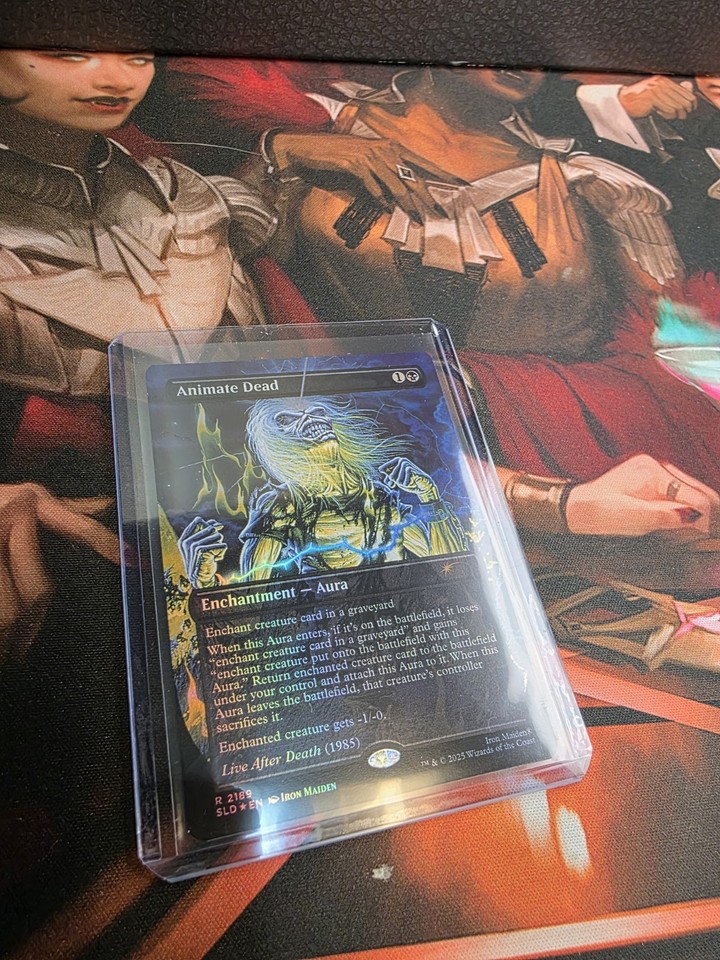 Animate Dead (Rainbow Foil) #2189 Iron Maiden: Album Art (Secret Lair ...