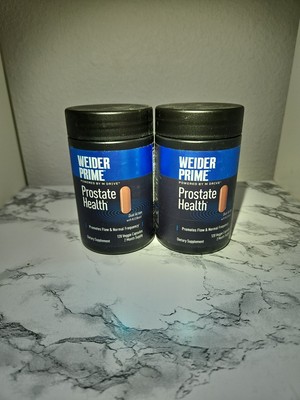 Weider Prime Prostate Health Dietary Supplement 120 Veggie Caps Lot Of ...