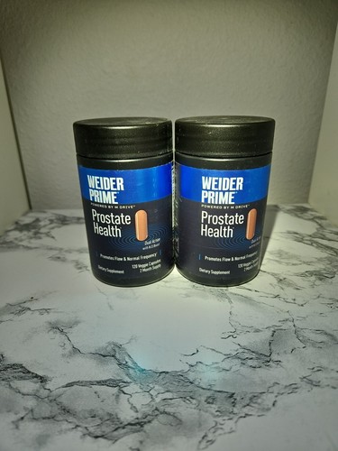 Weider Prime Prostate Health Dietary Supplement 120 Veggie Caps Lot Of ...