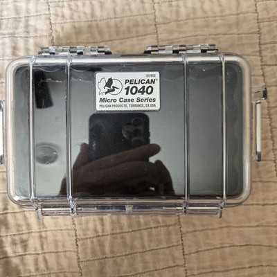 Pelican 1040 Micro Case - Black Waterproof Made In USA | eBay