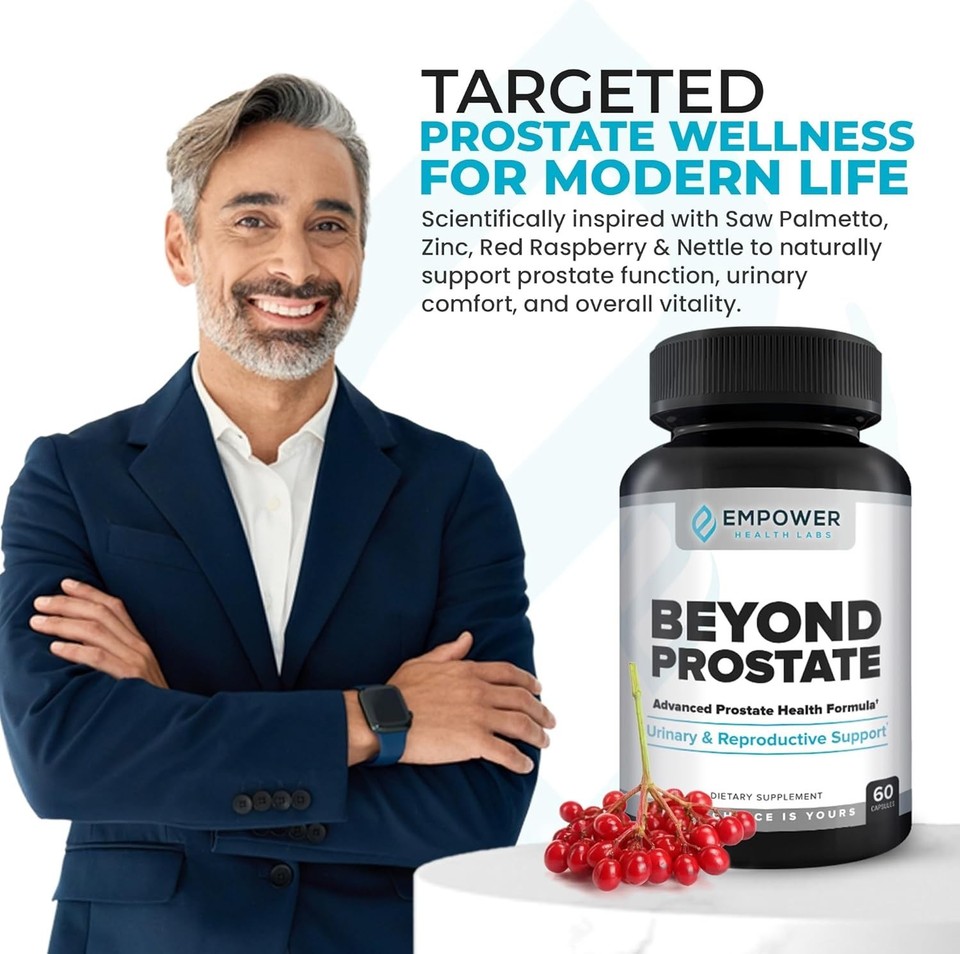 beyond Prostate Supplement – Prostate Health Support with Saw Palmetto ...