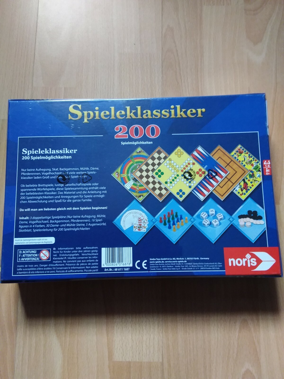 Noris: Spieleklassiker mit 200 Spielmöglichkeiten (Spielesammlung ...