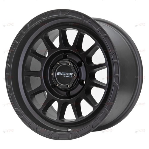 SNIPER WHEELS BALLISTIC 4WD - 17" - 5x150 - 25 - 9 - Hyper Black | eBay ...