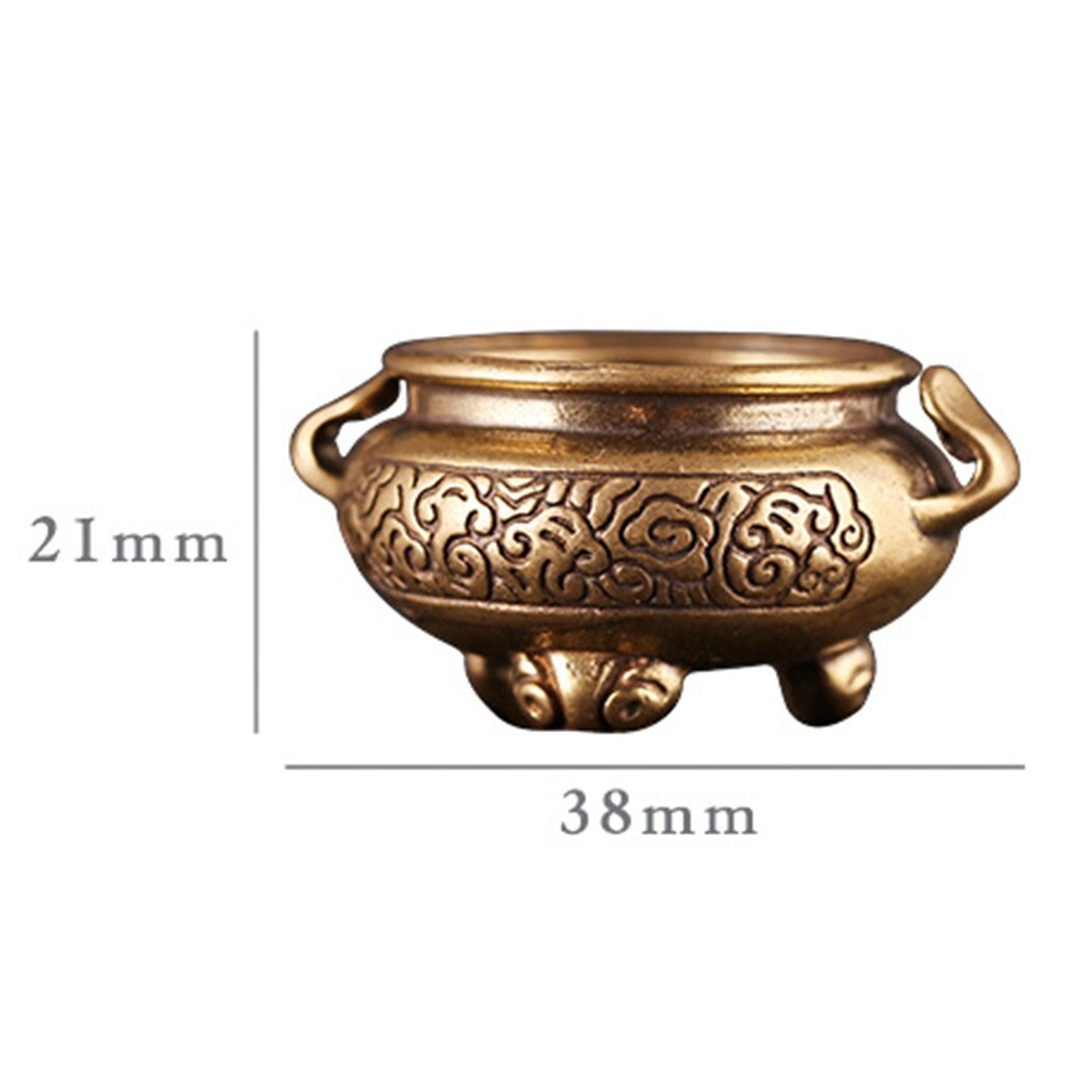 Durable Hot Incense Burner Holder Small Statue Censer Vintage Home ...