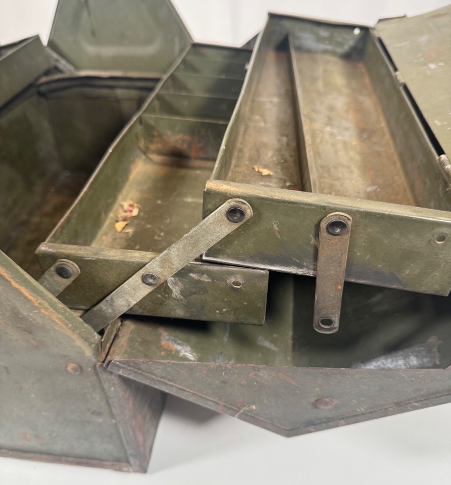 WWll WW2 Era US Navy USN Machinist Mechanic Cantilever Toolbox | eBay