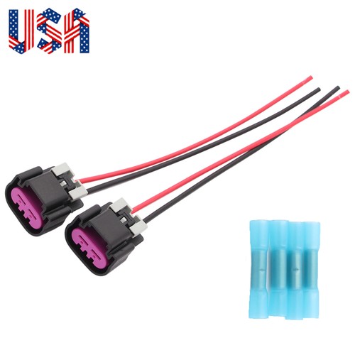 2pcs Electric Fan Pigtail Connector Switch Wire Harness Fit for GMC GM ...