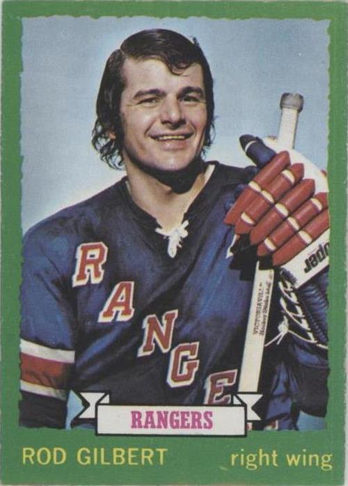 1973-74 O-Pee-Chee - Rod Gilbert #156 Dark Back for sale online | eBay