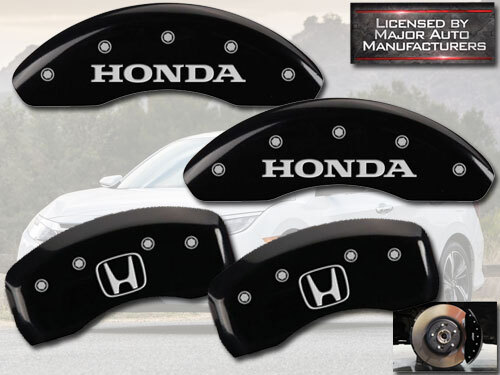 2017-2021 "Honda" Civic Si Front + Rear Black MGP Brake Disc Caliper ...