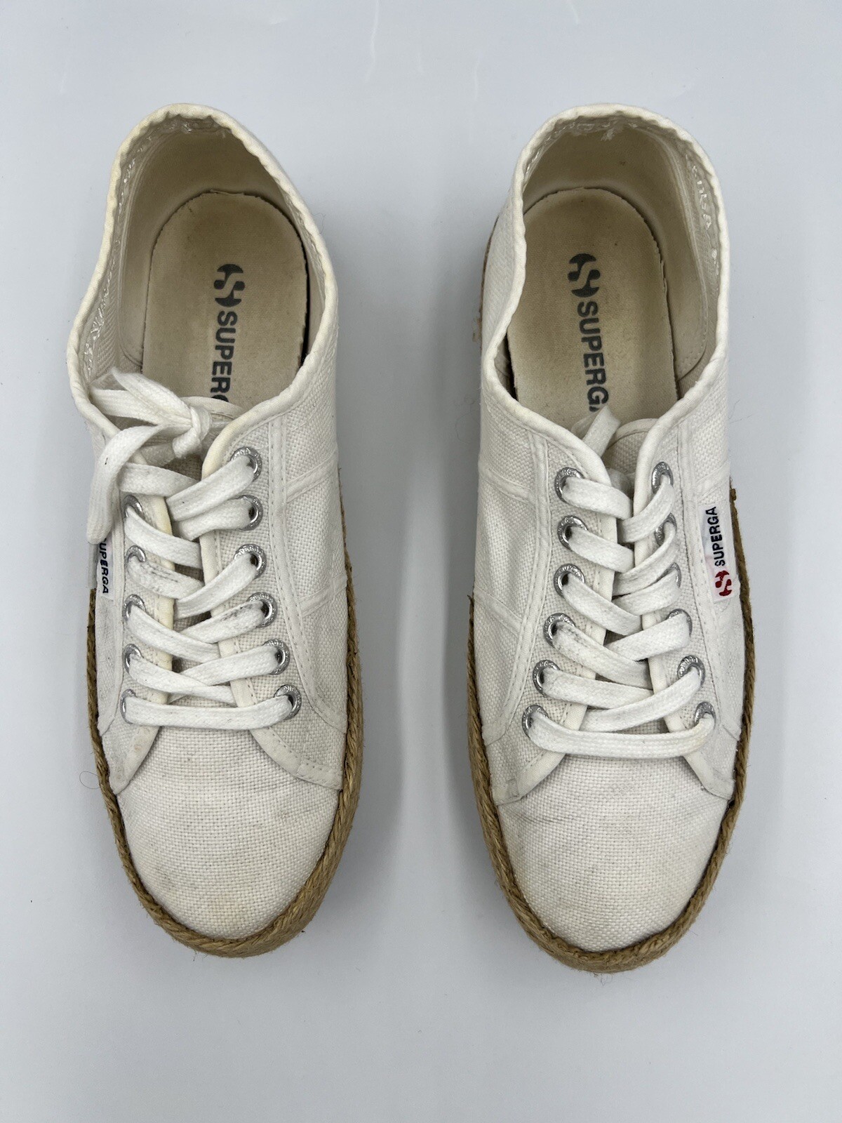 SUPERGA Rope Espadrille Platform Sneakers - Gem