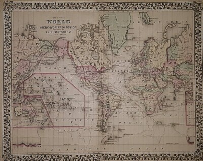 World Maps - Mercator Map