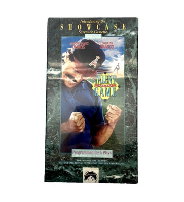 1991 Paramount Pictures | Talent for the Game 'Sealed' VHS RARE ...