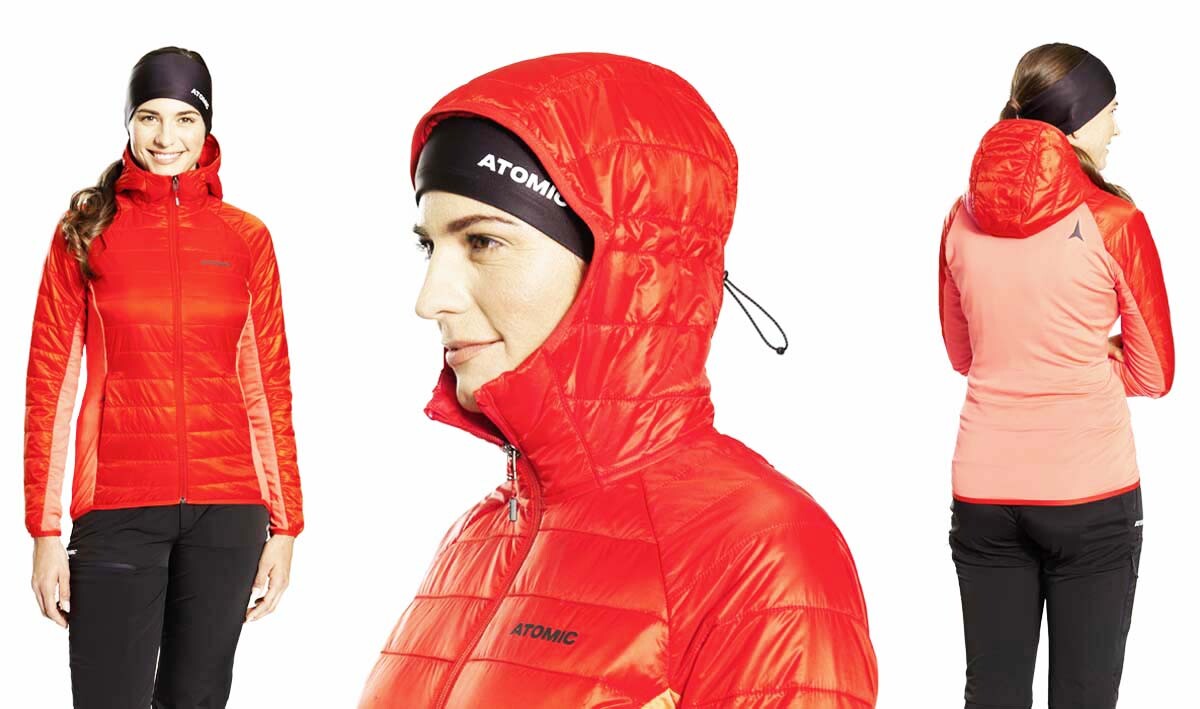 Atomic 2021 Women's Backland Primaloft Midlayer Coral-Red NEW !! Size ...