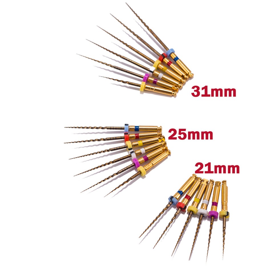 Dental Endodontic Rotary Files Endo Root Canal File X-Pro Gold Taper ...