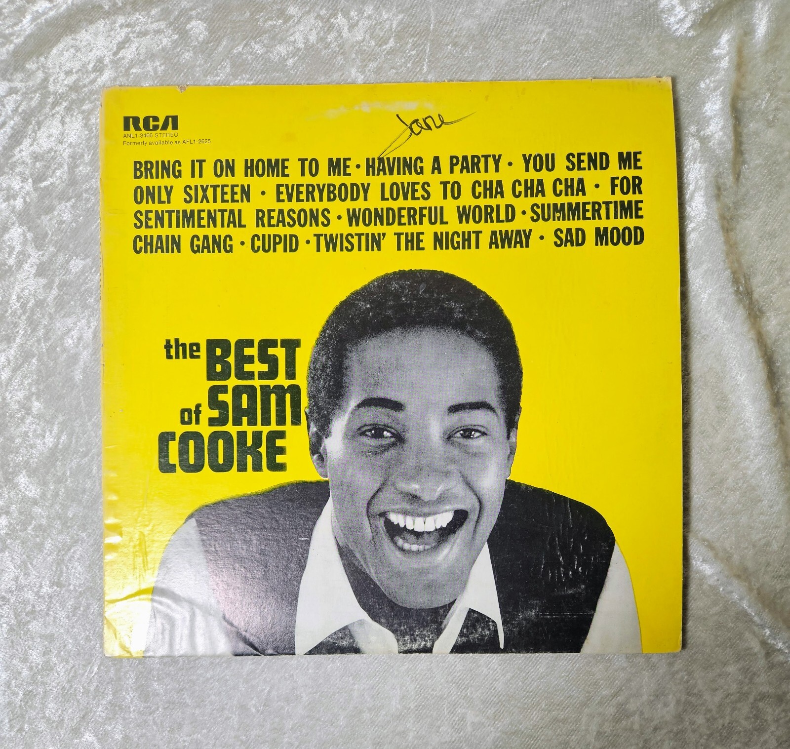 Best Of Sam Cooke Vinyl LP Record - 1965 | eBay