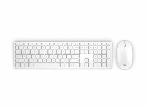 HP Pavilion Wireless Keyboard and Mouse 800 White for sale online | eBay