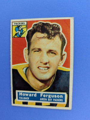Topps Football 1956 - #31 Howard Ferguson, Jr., Green Bay Packers | eBay