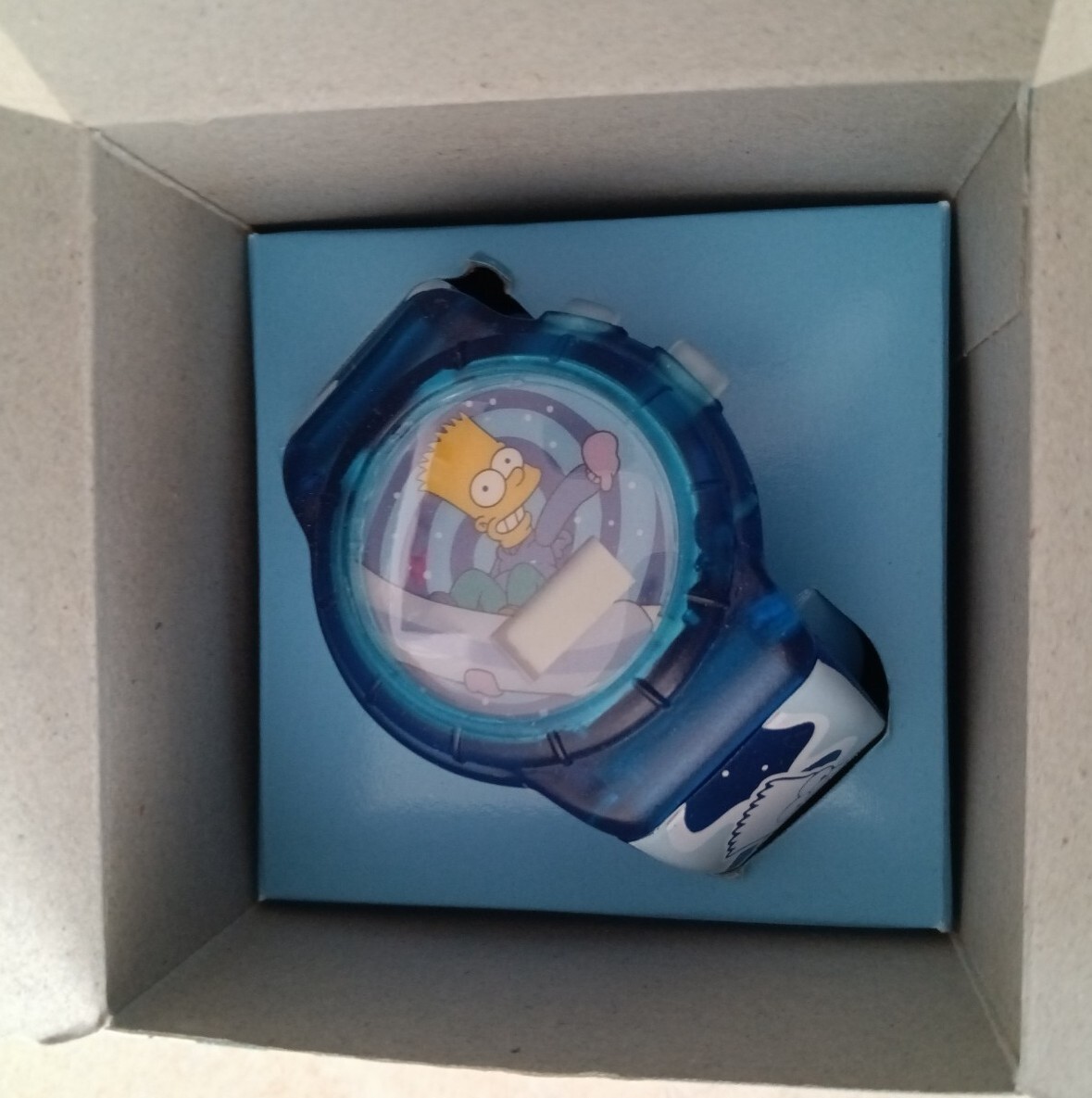 The Simpsons Bart Burger King Wristwatch Watch New In Box 2002 | eBay