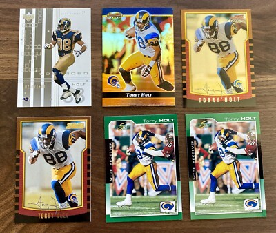 Torry Holt Rams 2000 Upper Deck #0261/1500 Football Card Lot Of 6 | eBay