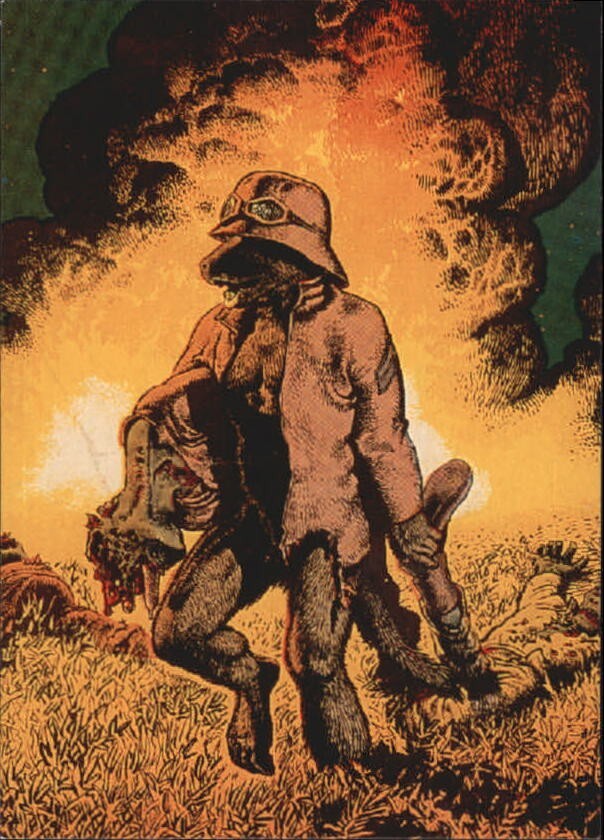 1993 RICHARD CORBEN - Collector Trading Cards by Comic Images-#32 ROWLF ...