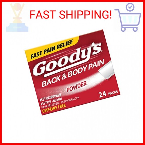 Goody's Back and Body Pain Relief Powder, 24 ct (Pack of 1) | eBay