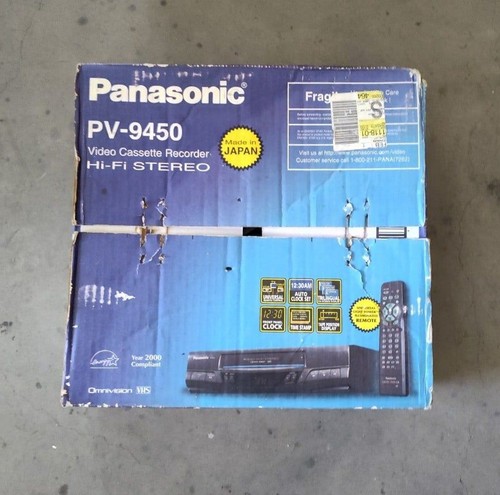 Panasonic PV-9450 VHS VCR for sale online | eBay