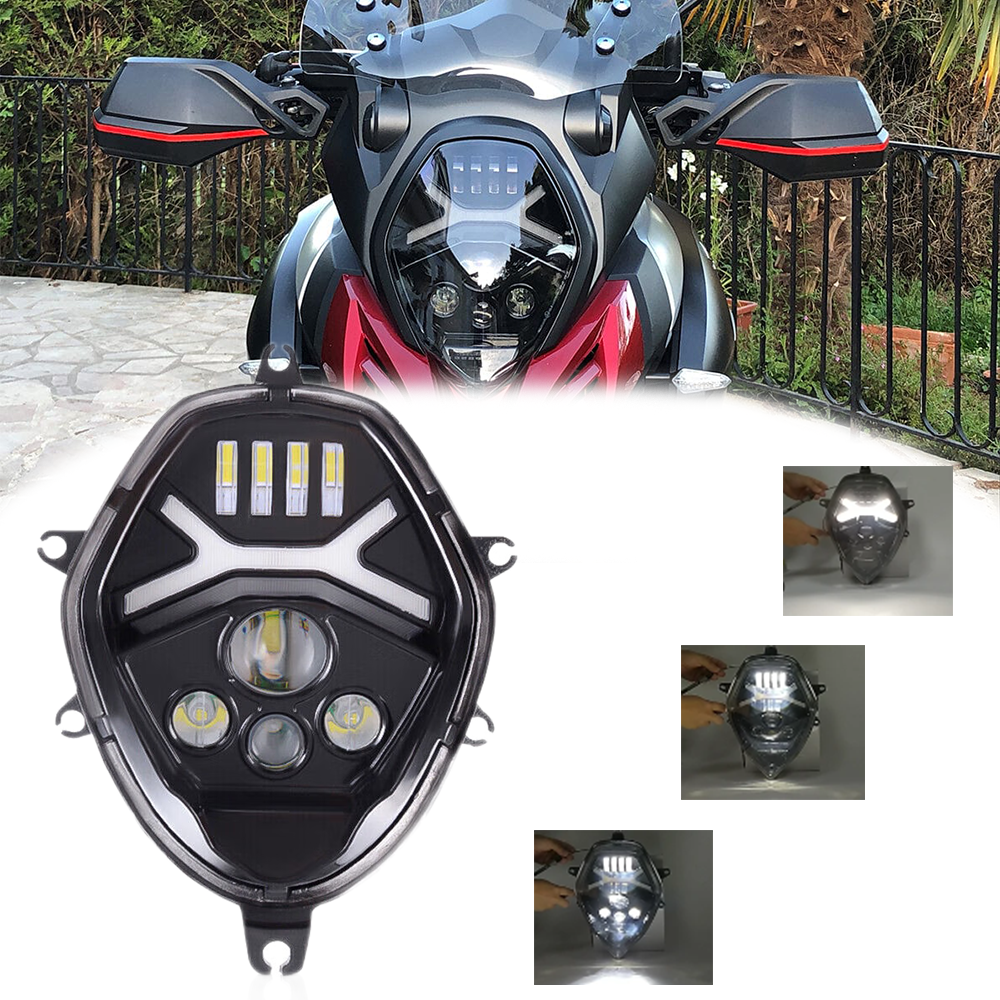 For Suzuki V-STROM DL650/650 DL1000/1000 LED Headlight Assembly ...